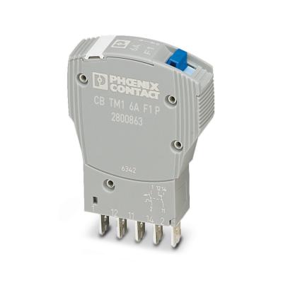 Cina Connessione Phoenix TM1 6A F1 P Dispositivo termomagnetico interruttore di circuito 50V DC 5 poli in vendita