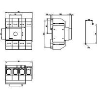 China Basic Devices Disconnecting Switch 3KD0540-2LG20-3 with Corrosion-Resistant Shaft for sale