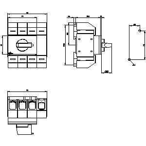 China 3KD0542-2LG20-3 Basic Devices Disconnecting Switch The Ultimate Power Safety Solution for sale
