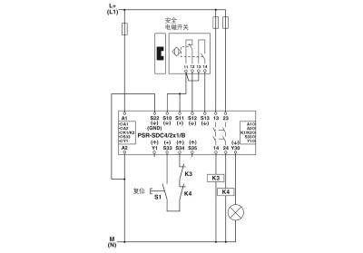 China 2981486 PSR-SCP-24DC/SDC4/2X1/B Phoenix Contact Safety Relays met spanningsrelaytheorie Te koop