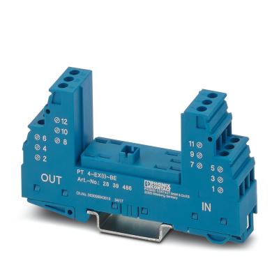 Cina PT 4-EX I -BE Phoenix Contact Surge Protector Tensione nominale 24 V CC Numero di polo 1 in vendita