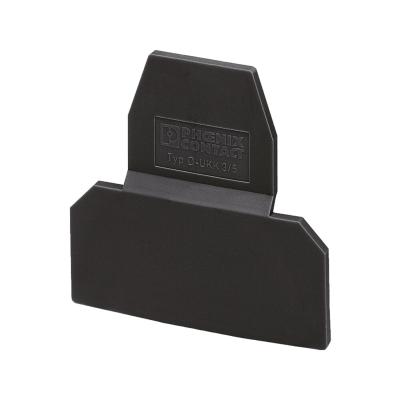 Cina 2770228 D-UKK 3/5 BK Phoenix End Contact Plate corrente nominale di scarica 0,5 A in vendita