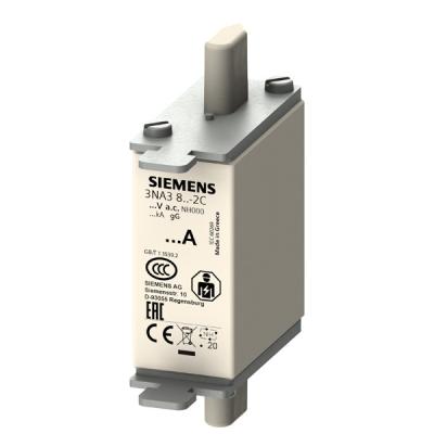 China PLC 3NA3810-2C LV HRC Fuse Link GL/GG met voorzijdelijke indicator Grootte 000 500V Bescherming Te koop