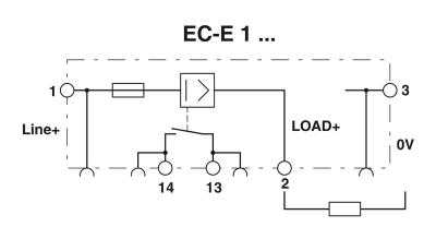 Cina 1 interruttore elettronico a polo EC-E1 4A per apparecchiature elettroniche a contatto Phoenix in vendita