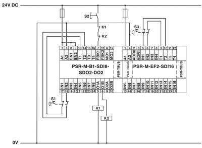 China 22.61*107.74*113.6mm Voltage Relay PSR-M-B1-SDI8-SDO2-DO2-PI for Stable Security Module for sale