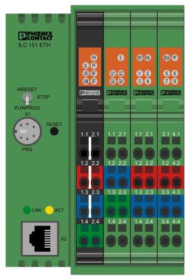 Cina Phoenix Contact ILC 191 ETH 2TX Controller The Key to Successful Industrial Processes in vendita