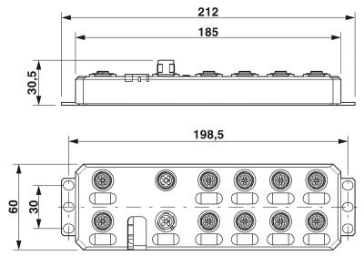 Cina 2701509 AXL E PN DI8 DO8 M12 6P Phoenix Contact Digital Module Versatile and Flexible in vendita