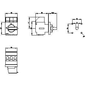 Cina 3LD2222-0TK11 Dispositivi di base Disconnessione di interruttore Soluzione di controllo dell'alimentazione industriale in vendita