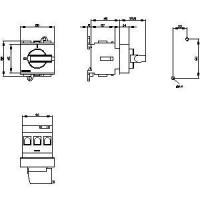 China Power Control Made Easy with PLC 3LD2230-0TK11 Basic Devices Disconnecting Switch for sale