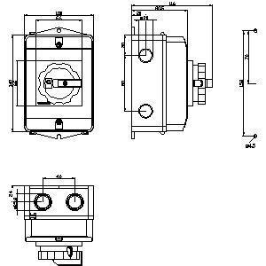 Cina PLC 3LD2264-1TC51 Dispositivi di base interruttore di disconnessione per operazioni elettriche fluide in vendita