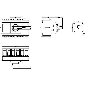 Cina 3LD2305-3VK13 Dispositivi di base Disconnessione per l'automazione industriale in vendita