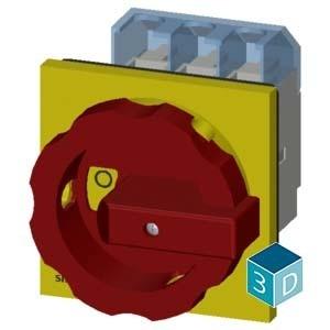 Cina PLC 3LD2504-0TK53 Dispositivi di base Disconnessione di interruttore Interruttore di emergenza in vendita