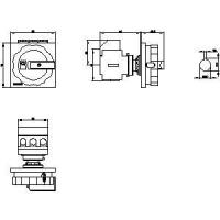 China PLC 3LD2555-0TK51 Basic Devices Disconnecting Switch for High Voltage Power Control for sale