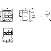 China Industrial Grade PLC 3LD2804-1TP51 Basic Devices Disconnecting Switch for Performance for sale