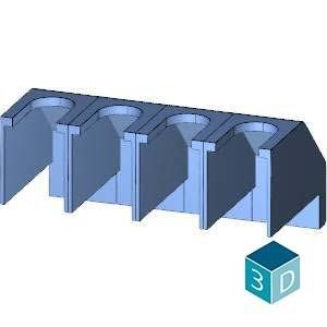 中国 4-pole 3LD20 PLC 3LD9201-1A Terminal Cover with Versatile Applications 販売のため