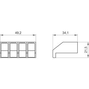 中国 4-pole 3LD20 PLC 3LD9201-1A Terminal Cover with Versatile Applications 販売のため