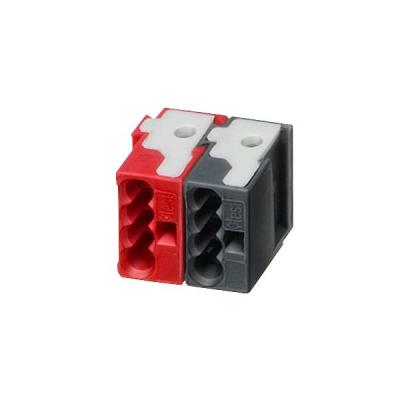中国 2-pole PLC 5WG1193-8AB01 Bus Terminal with 4 Plug-in Connectors in Red/Dark Gray 販売のため