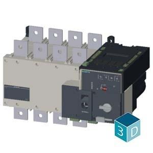 Cina Siemens 3KC8446-0EA22-0GA3 3KC ATSE 4 pole RTSE/ATSE 630A Transfer Switching Equipment in vendita