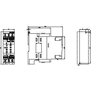 Cina 3RW40 Soft Starter Size S2 terminali a vite con bypass e 3RW4036-1BB04 di Siemens in vendita