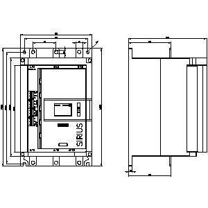Cina Termini di tipo vite industriale 3RW5236-6AC14 SIRIUS Soft Starter con uscita analogica in vendita
