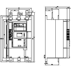 Cina Siemens 3RW5147-1XC14-0S SIRIUS Soft Starter Size 4 for Smooth and Safe Motor Control in vendita