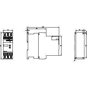 China Siemens 3RW3028-1BB14 3RW30 Soft Starter Grootte S0 Schroefterminals Bypass Compatibiliteit Te koop