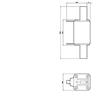 China Siemens 3NA3240 LV HRC Fuse Link GL/GG met voorwielgrootte 2 AC 500V/DC 440V Te koop