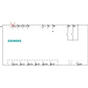 China 7KM PAC5100/5200 Measuring Device DIN-Rail Power Meter 7KM5412-6CA00-1EA8 by Siemens Te koop