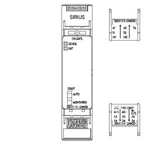 Cina Siemens 3SK1111-2AW20 Relay di sicurezza 3SK1 con uscite di relè e terminale a molla in vendita