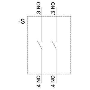 China 3SU1100-4BL11-1NA0 RONIS Plastic 3 Positions SIRIUS ACT Complete Unit Key Switch Te koop