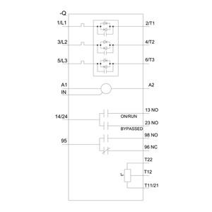China Siemens 3RW5244-6TC14 SIRIUS Soft Starter com terminais de parafuso e saída de termistor à venda
