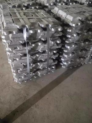 China 99.7% 99.8% 99.9%, silver white, Pure Aluminum Ingot rectangular, for casting, for sale