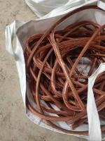 China Grade A Bare Bright Copper Scrap , 99.99% Copper Cable Wire Scrap for sale