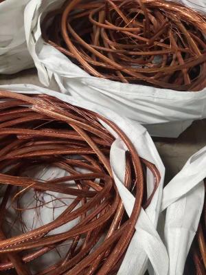 China Grade A Bare Bright Copper Scrap , 99.99% Copper Cable Wire Scrap for sale