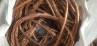 China Grade A Bare Bright Copper Scrap , 99.99% Copper Cable Wire Scrap for sale