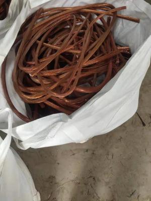 China Grade A Bare Bright Copper Scrap , 99.99% Copper Cable Wire Scrap for sale