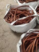 China Grade A Bare Bright Copper Scrap , 99.99% Copper Cable Wire Scrap for sale