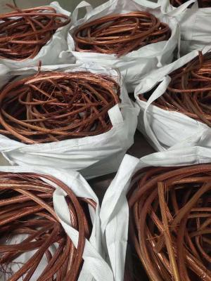 China Grade A Bare Bright Copper Scrap , 99.99% Copper Cable Wire Scrap for sale