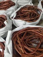 China Grade A Bare Bright Copper Scrap , 99.99% Copper Cable Wire Scrap for sale