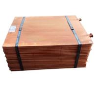 China Bending Electrolytic Copper Cathodes , 99.99% Thick Copper Plate for sale