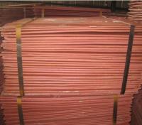 China Bending Electrolytic Copper Cathodes , 99.99% Thick Copper Plate for sale