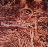China 99.9% Bright Red Copper Wire Scrap In Stock HS code 7404000090 for sale