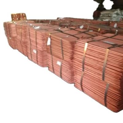 China High-Quality Electrolytic Copper Plates 99.99%/Best price Copper Cathodes for sale