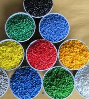 China Colorful Recycled Polyethylene Pellets Nylon Plastic Styrene Polymerization for sale