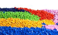 China Colorful Recycled Polyethylene Pellets Nylon Plastic Styrene Polymerization for sale