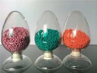 China Colorful Recycled Polyethylene Pellets Nylon Plastic Styrene Polymerization for sale