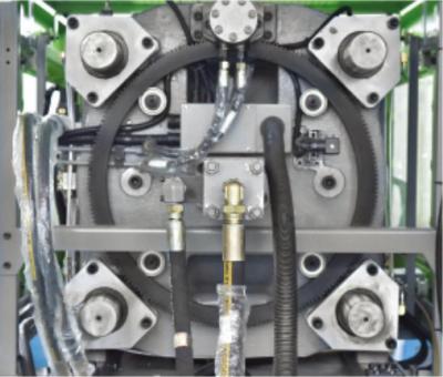 China Edição aperfeiçoada máquina da modelação por injeção da cubeta de 410 T para a pintura da caixa à venda