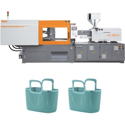 Cina High Precision 280T Basket Plastic Injection Molding Machine Orange in vendita