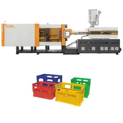Cina Ouco 480t Servo Horizontal Injection Molding Machine per cesto di birra di plastica in vendita