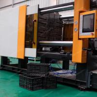 China 550T Logistic Warehouse Plastic Turnover Box Making Injection Molding Machine for sale